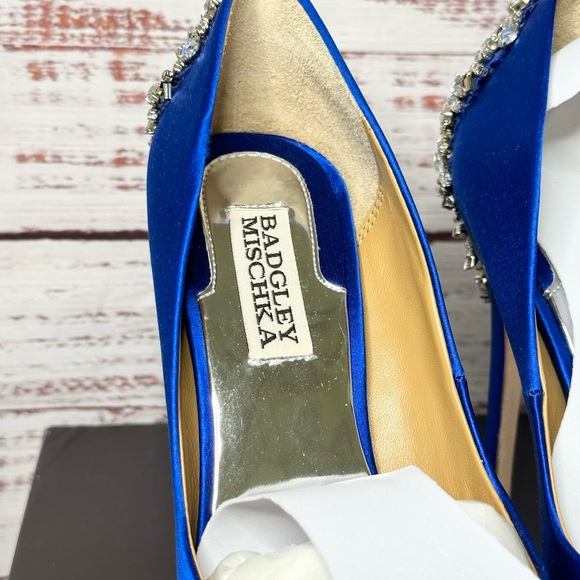Badgley Mischka | Shoes | Sz 6 Badgley Mischka Kiara Platform Pump ...
